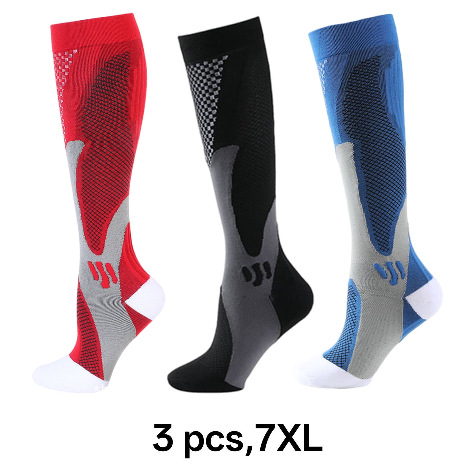 TELOLYCOMPRESSION Socks for Women Wide Calf,High Elasticity ...