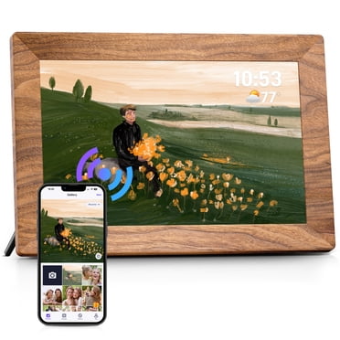 Sungale CD802 8" Digital Photo Frame - Black - Walmart.com