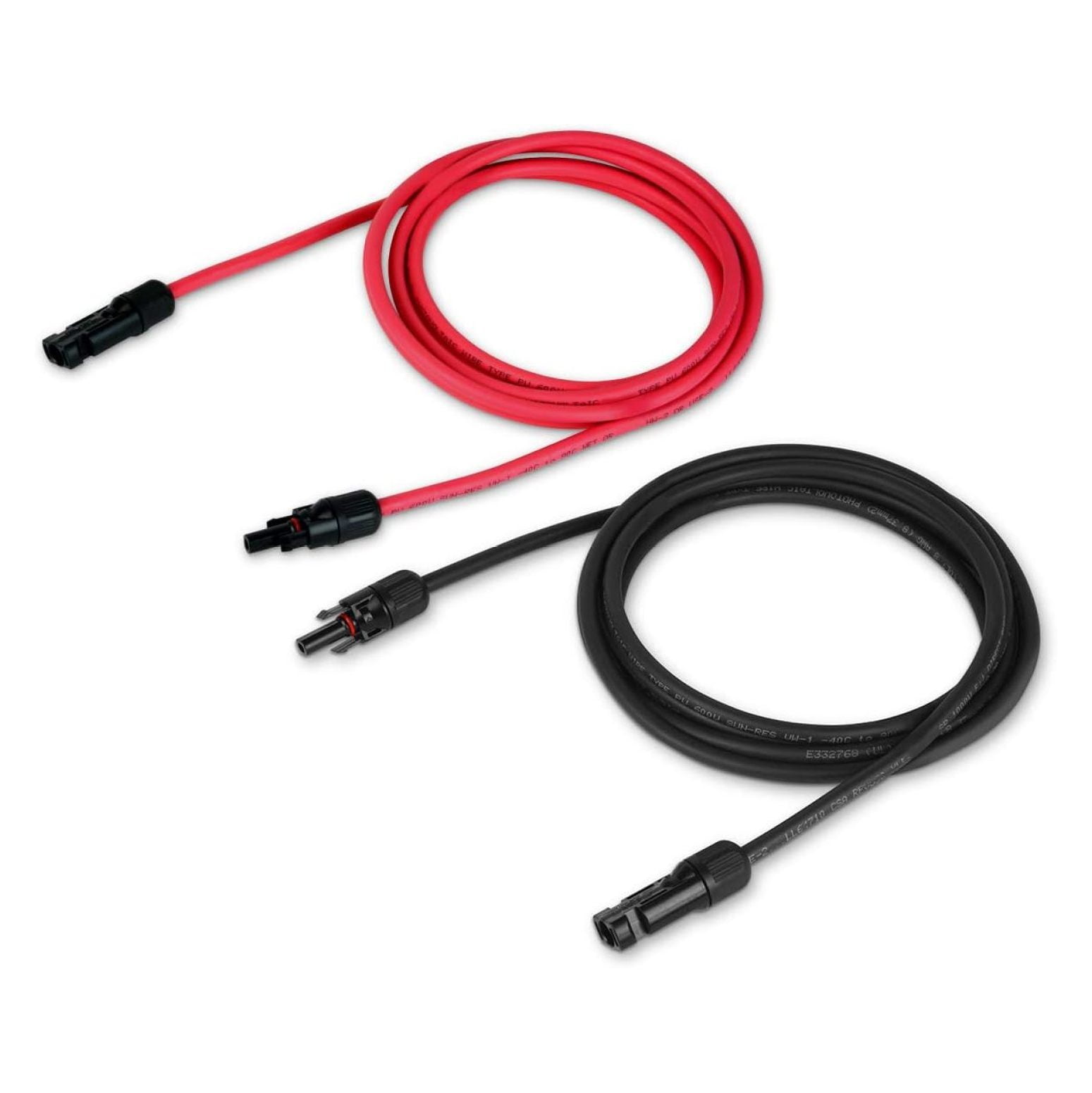 TEMCo 8 AWG/Gauge Solar Panel Extension Cable - Made in The USA (M/F ...