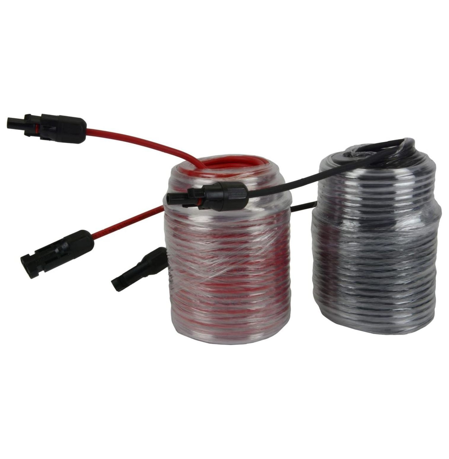TEMCo 80' Red + 80' Black 12 AWG/Gauge Solar Panel Extension Cable with ...