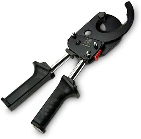 TEMCo TH0036 Heavy Duty 1000 MCM Ratcheting Wire & Cable Cutter for ...