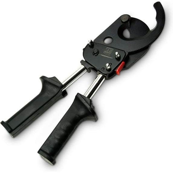 TEMCo TH0036 Ratcheting Wire & Cable Cutter for 1000 MCM Copper and ...