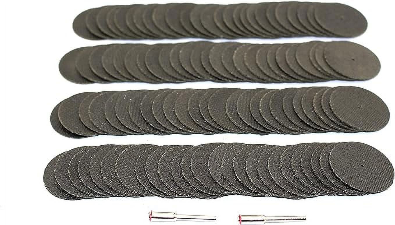TEMO 100 pc 1-1/2 Inch Reinforced Fiberglass Cutoff Wheel Disc with Two ...