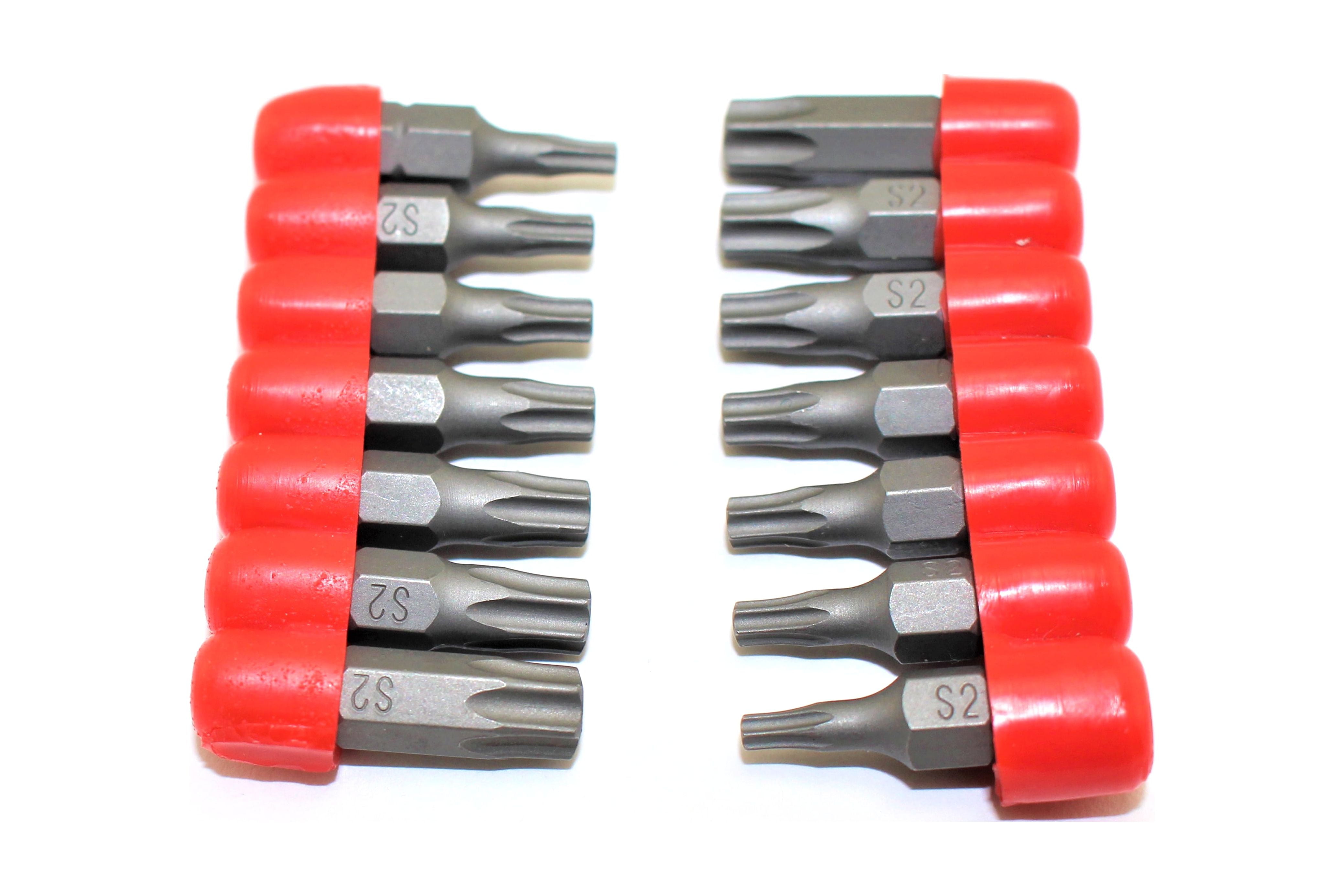 TEMO 14 pc T10H-T40H Tamper Proof 6 point Security Torx Impact Ready 1 ...