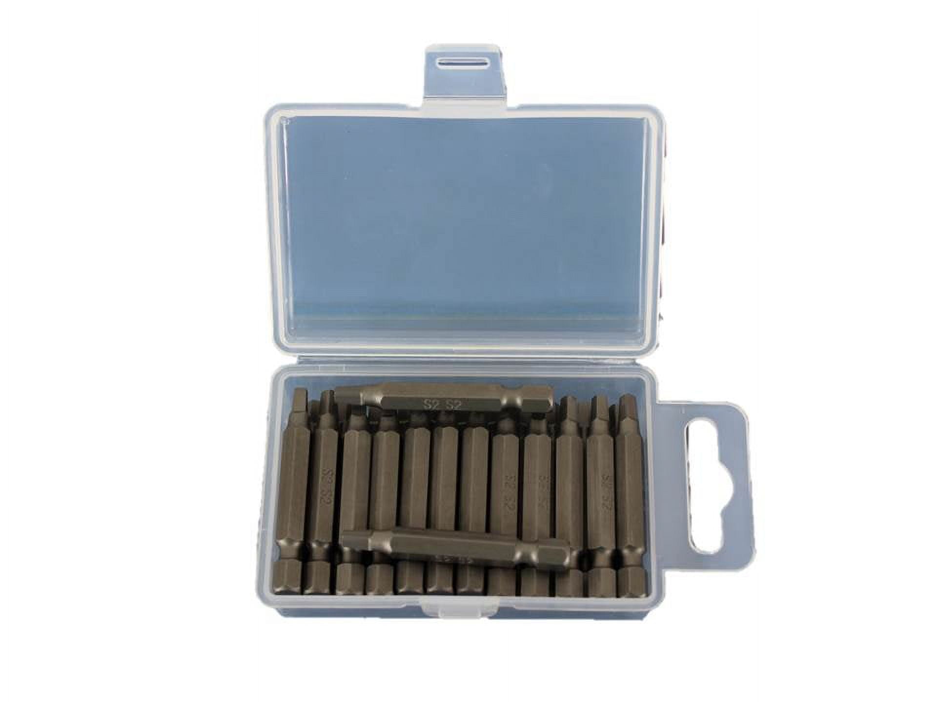 TEMO 25 pc #2 Square Robertson 2 Inch (50 mm) Screwdriver Insert Bits ...