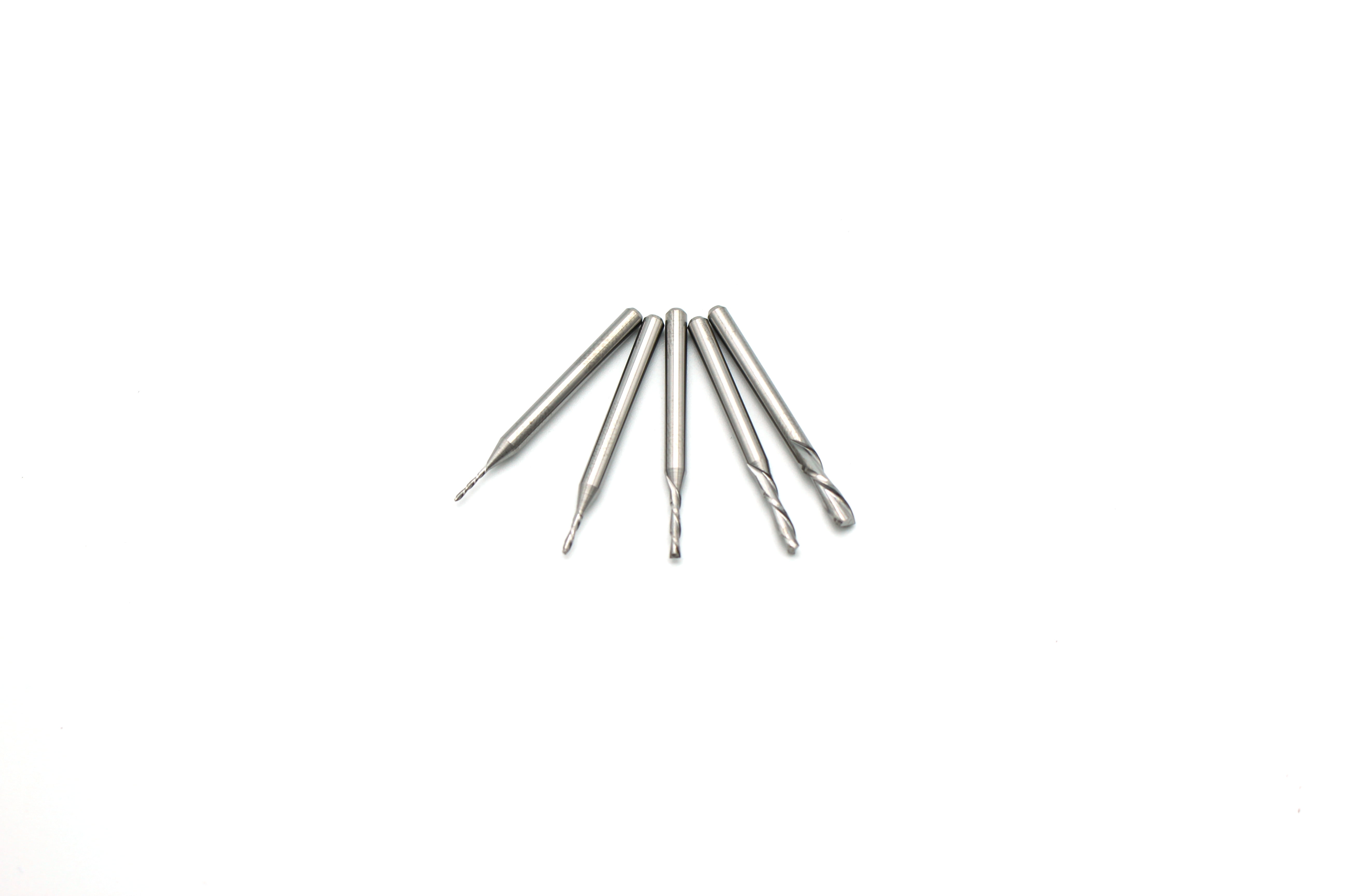 TEMO 5 pc Carbide Downcut Inlay Router Bits Set: 1/8 Inch (3.2 mm), 3/ ...