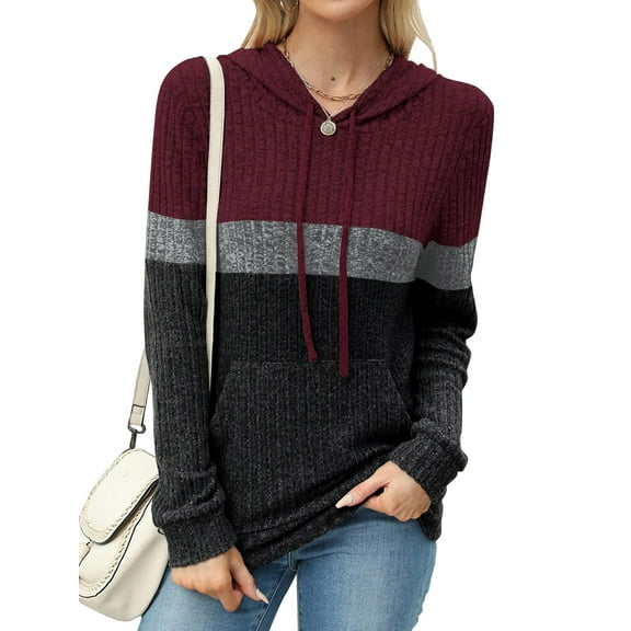 Fall Oversize Hoodies For Women Vintage Letter Print Graphic Hooded ...