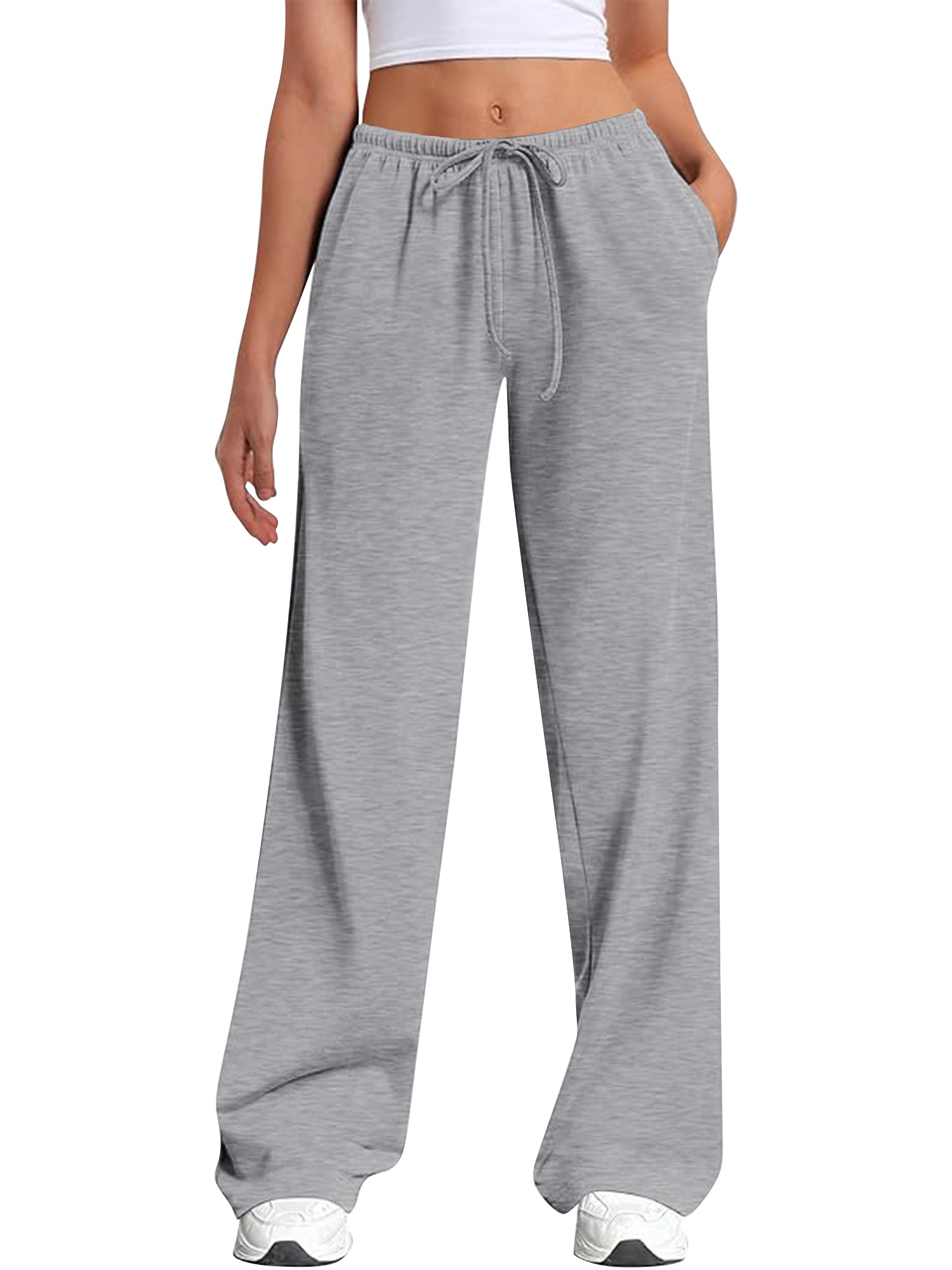 Customer reviews for TEMOFON Womens Straight Leg Low rise Sweatpants ...