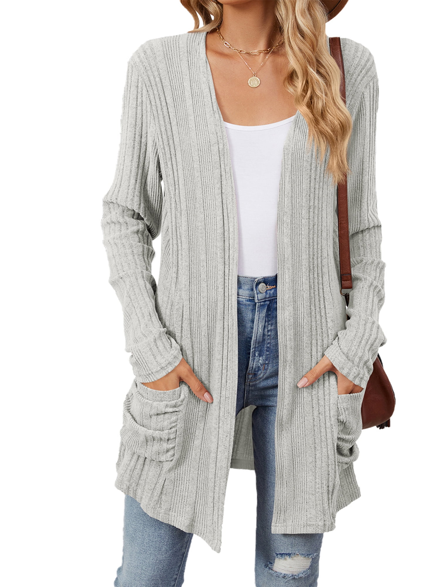 TEMOFON womens Dressy Tops New Solid Colour Pit Stripe Brushed Pocket ...