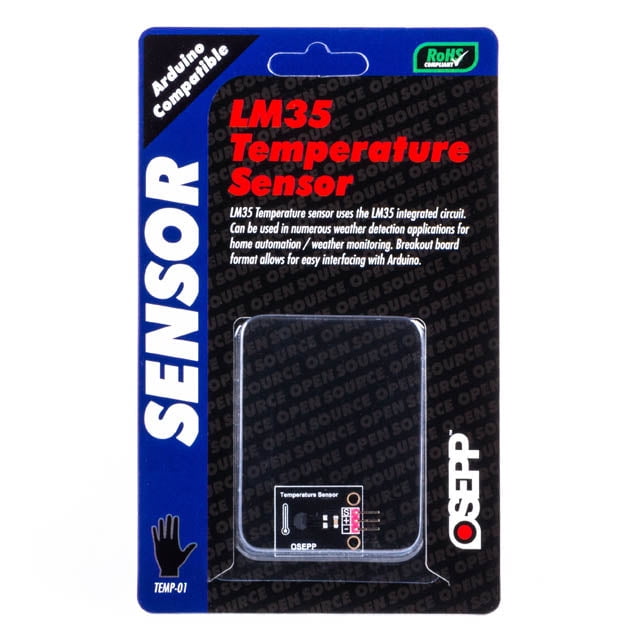 TEMP-01 - TEMPERATURE SENSOR MODULE LM35 BASED - Walmart.com