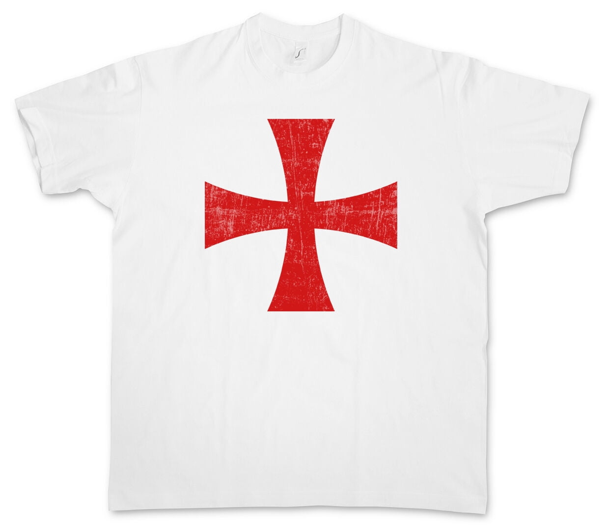 TEMPLAR CROSS I T-SHIRT – Rotes Templer Orden Kreuz Templerorden Ordo ...