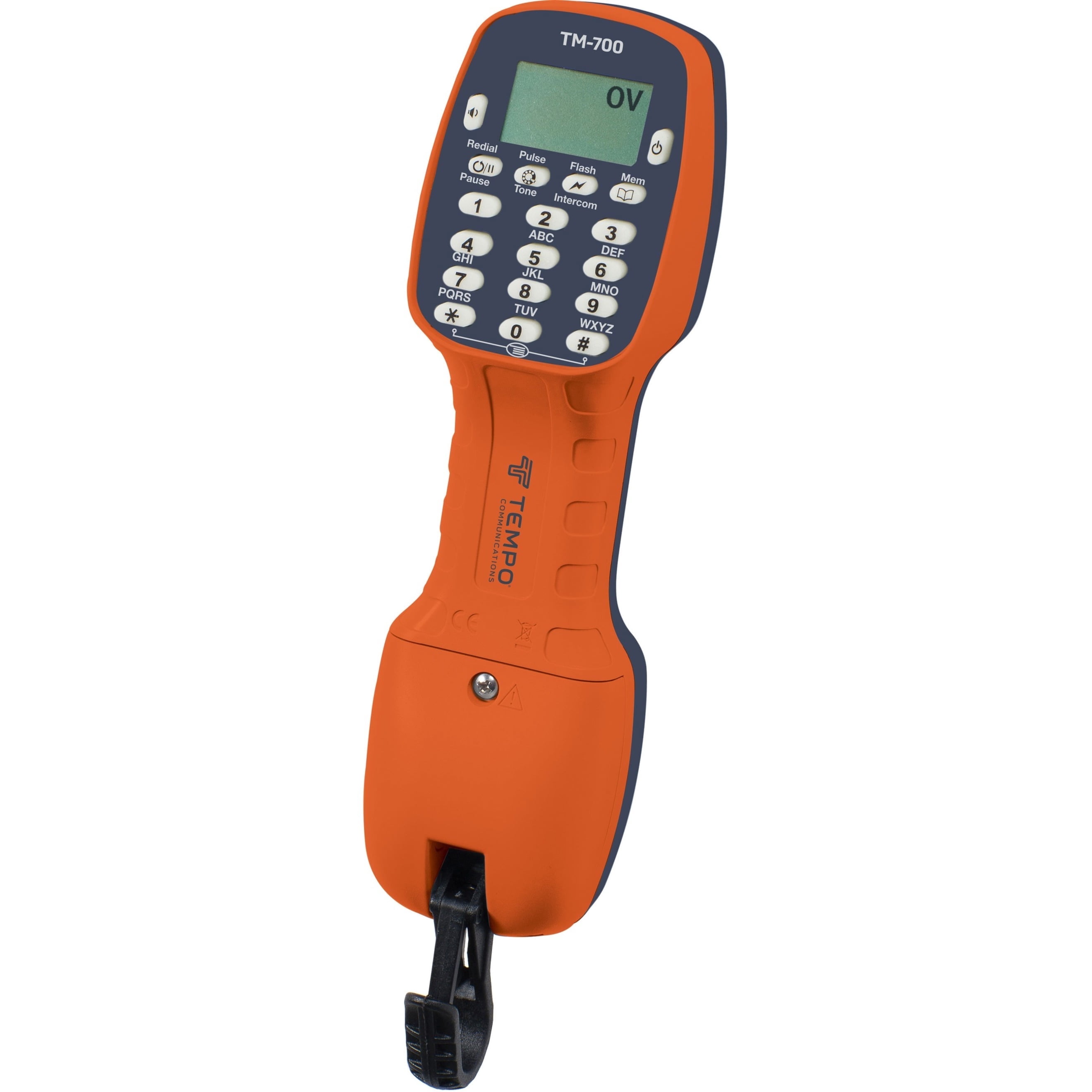 TEMPO Communications TM-700 Telephone Test Set, Lineman's Butt Set ...