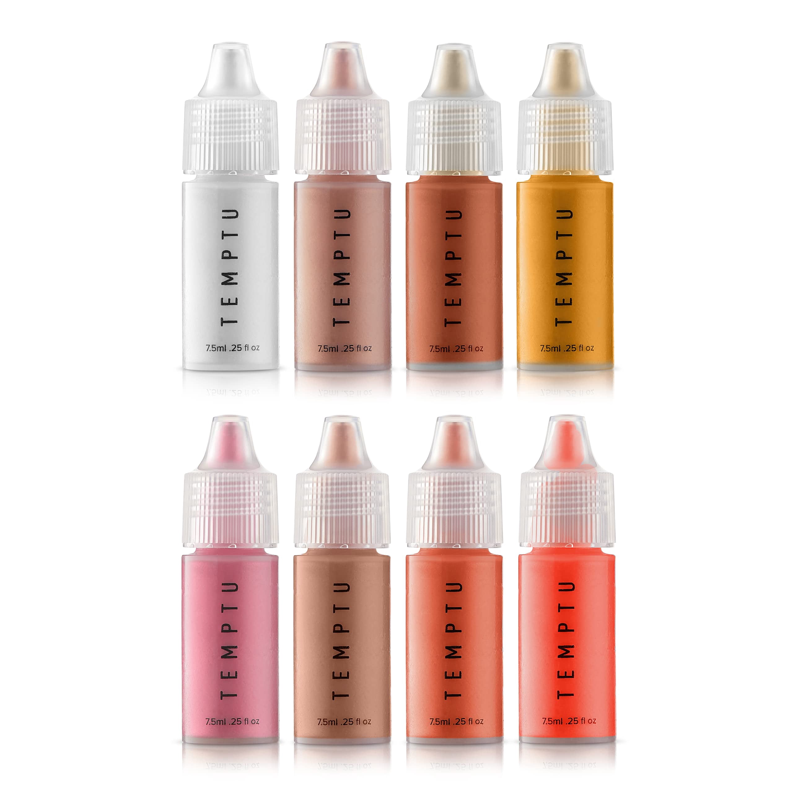 TEMPTU S/B Airbrush Blush & Highlighter Starter Set Long-Wear Makeup ...