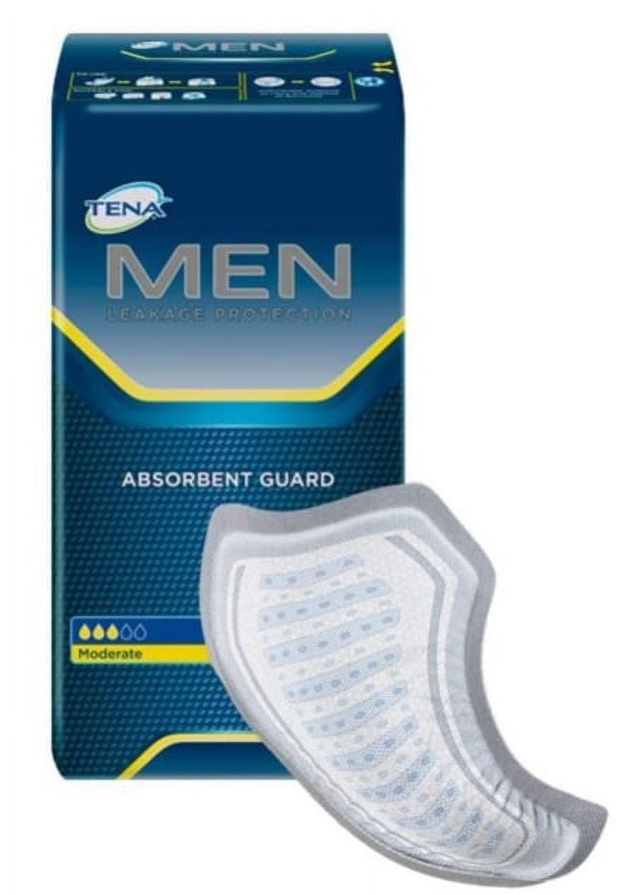 TENA Men Maximum Guards, Bladder Control Pad package quantity: 120 ...