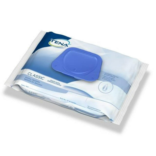 TENA Classic Washcloths, Aloe/Vitamin E/Chamomile, Scented, 96 Count ...