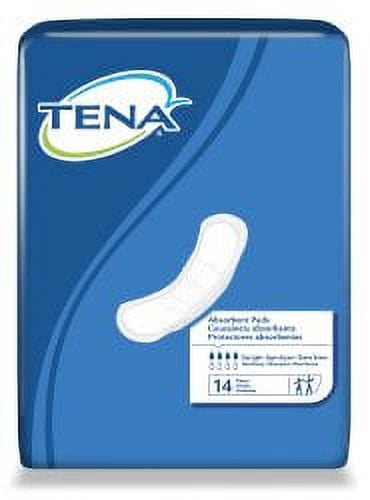TENA Day Light Bladder Control Pad 13 Inch Length Moderate Absorbency ...