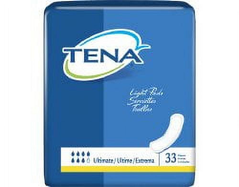TENA Light Ultimate Bladder Control Pad 16 Inch Length Heavy Absorbency ...
