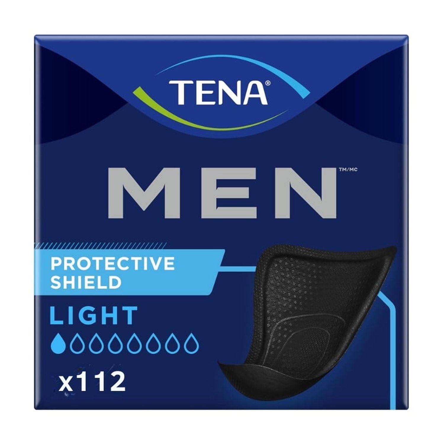 Tena Men's Absorbent Urinary Incontinence Shields, Light, 14 ct ...