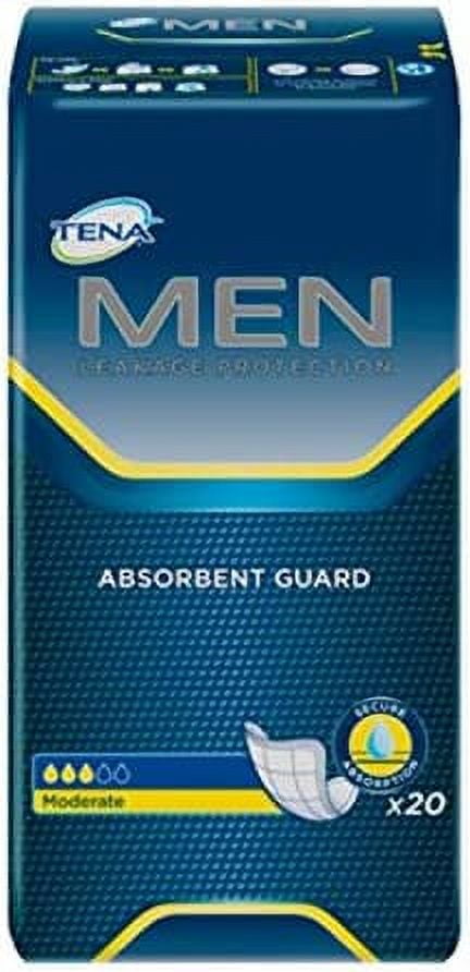TENA Pad for Men [Pack of 20] - Walmart.com