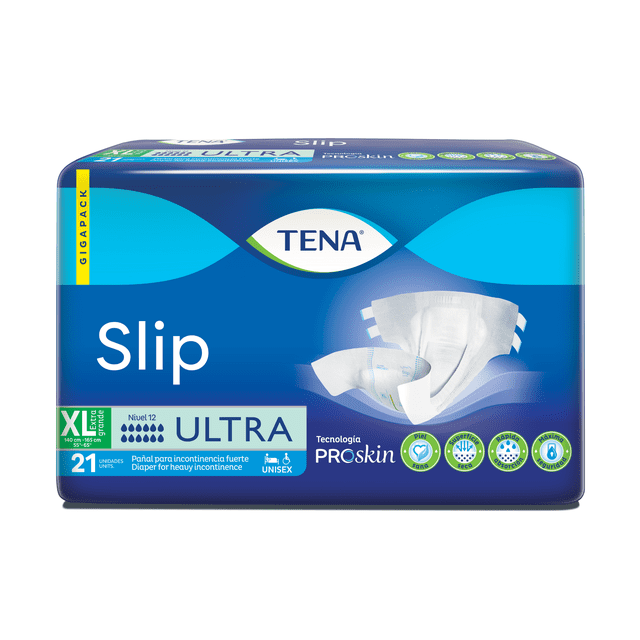 TENA Slip X-Large, Unisex, Incontinence Diapers, 21 Count - Walmart.com