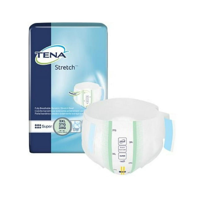 TENA 3X-Large Adult Disposable Stretch Bariatric Incontinence ...
