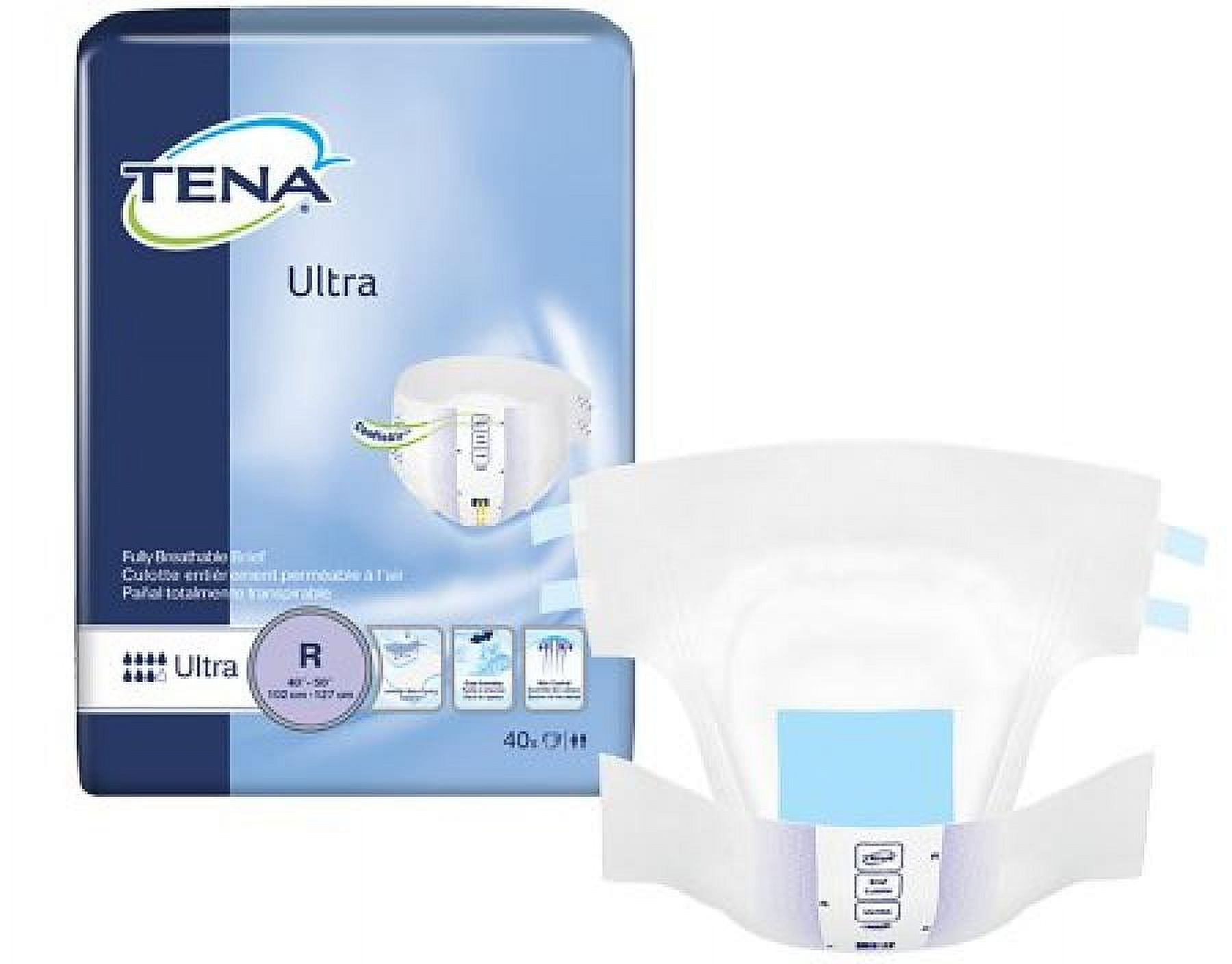TENA Ultra Briefs, Heavy Absorbency, Regular, 40 Count - Walmart.com