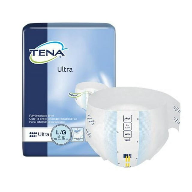 TENA Ultra Briefs 12ct - Leak-resistant protective - Walmart Business ...