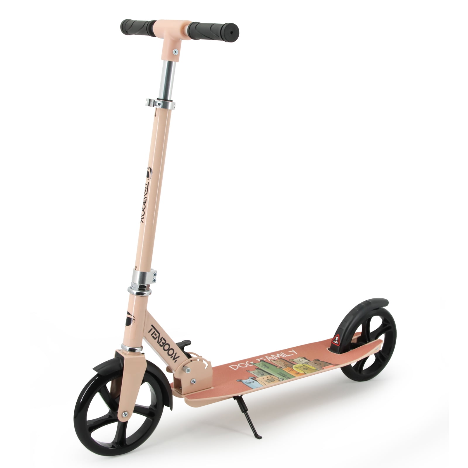 TENBOOM Kick Scooters for Teens & Adults Foldable Adjustable Handlebar ...