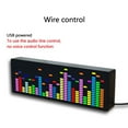 TENCE LED Music Audio Spectrum Indicator VU Meter VFD Audio Atmosphere ...