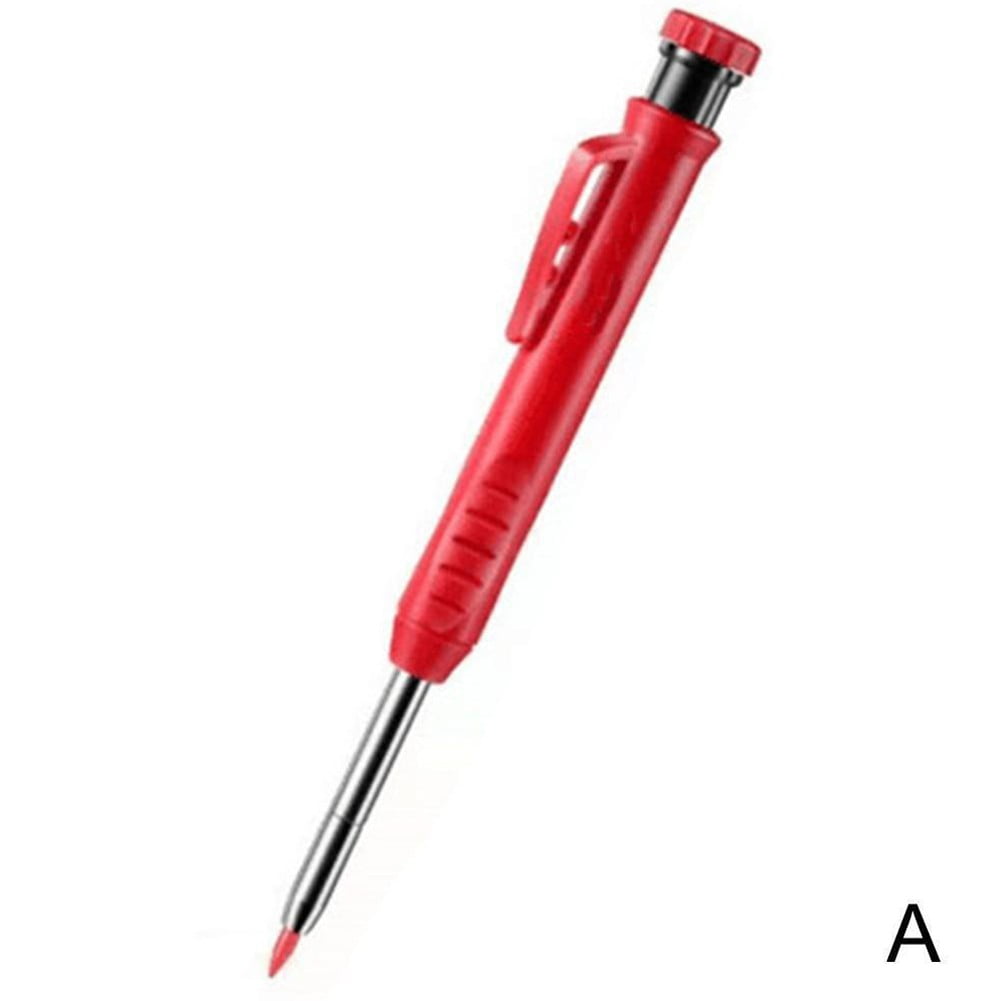 TENCE Mechanical Pencil Carpenter Pencil 14.5cm ABS Deep Hole Hand ...