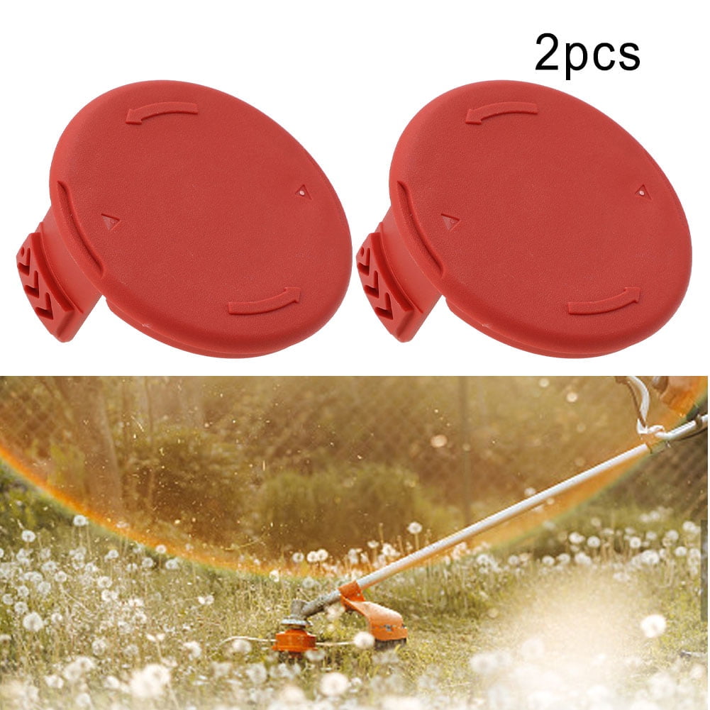 2Pcs Weed Eater Spool Cap Weed Wacker Trimmer Cap Cover for Ht19-401 ...
