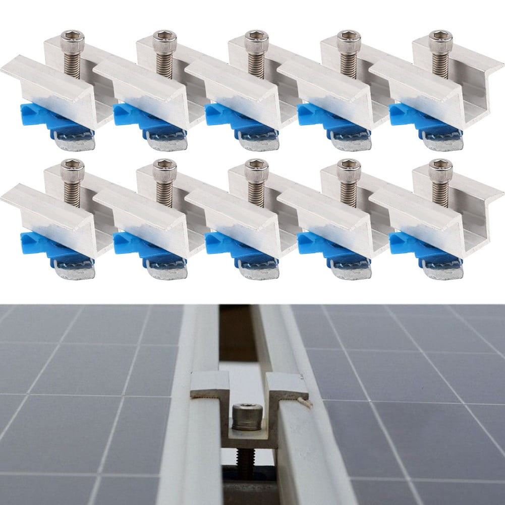 TENCE Panel Clips Solar Panel Clamp Solar Power Accessories ...