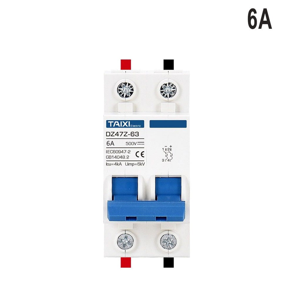TENCE Solar Photovoltaic Circuit Breaker PV MCB DC 500V Air Switch ...