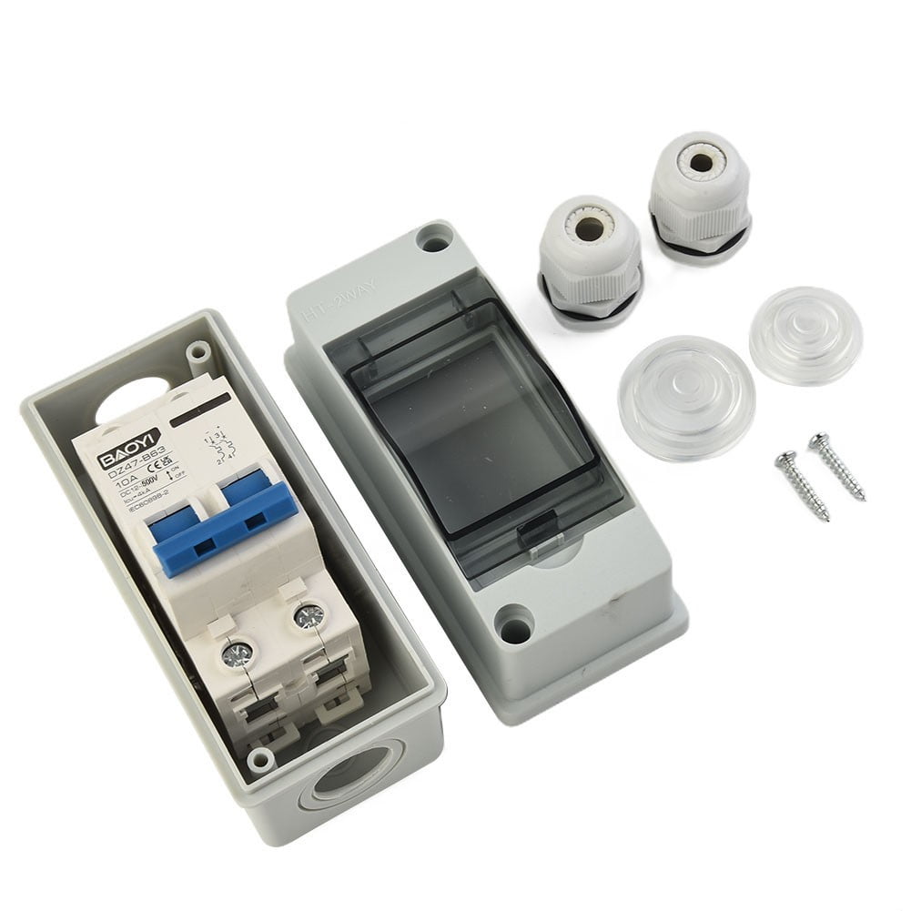 TENCE Solar photovoltaic cell combiner box DC circuit breaker switch ...