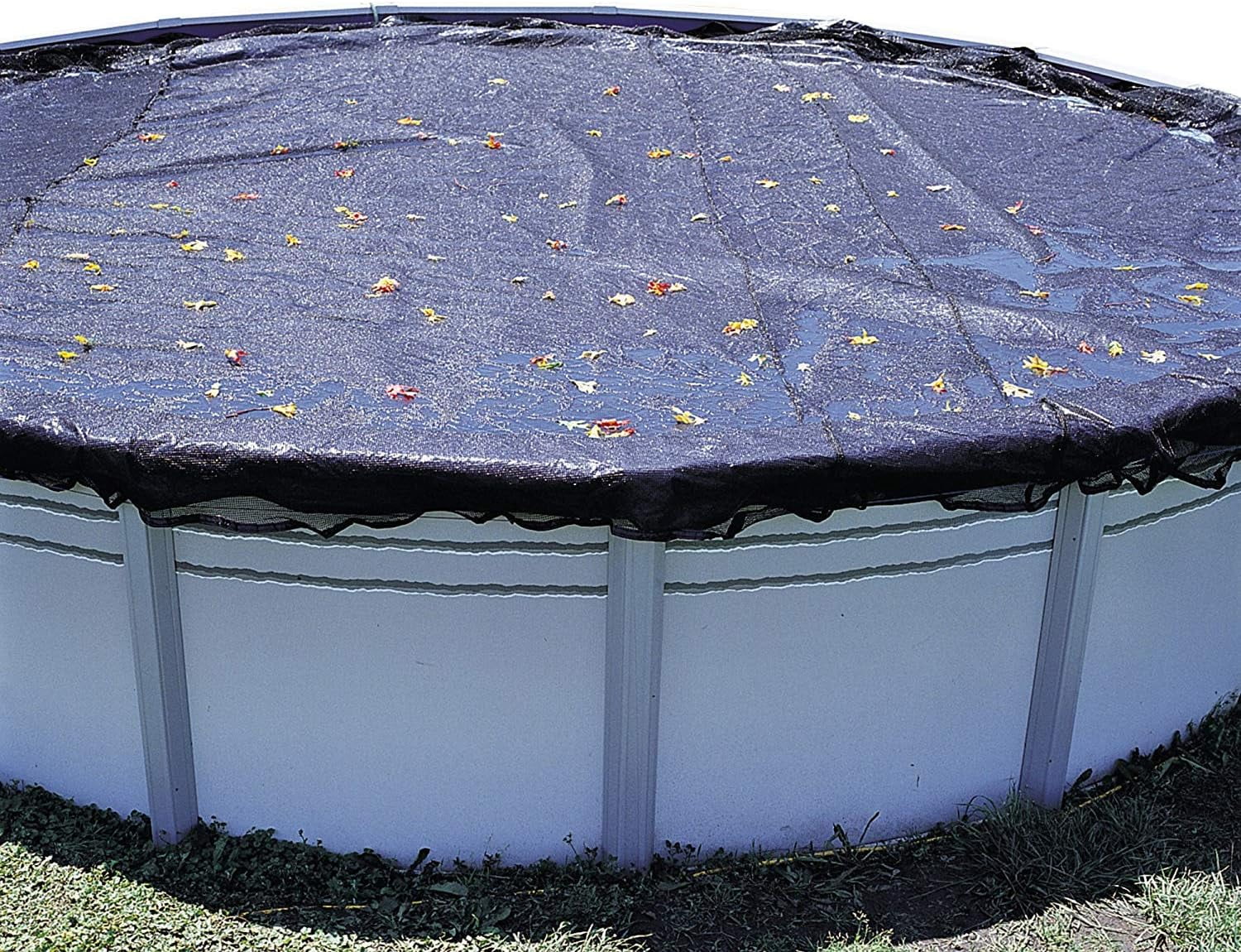 TENDA 18' x 33' Oval Leaf Net Cover for Inground Swimming Pools ...