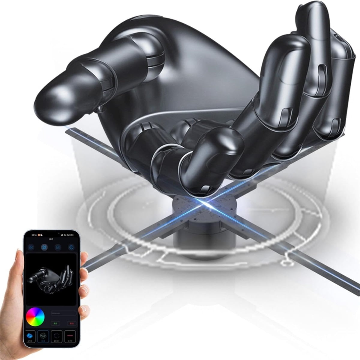 TENDCLOT 3D Hologram fan-Hologram fan 2000 * 1444PX Resolution 722 pcs ...