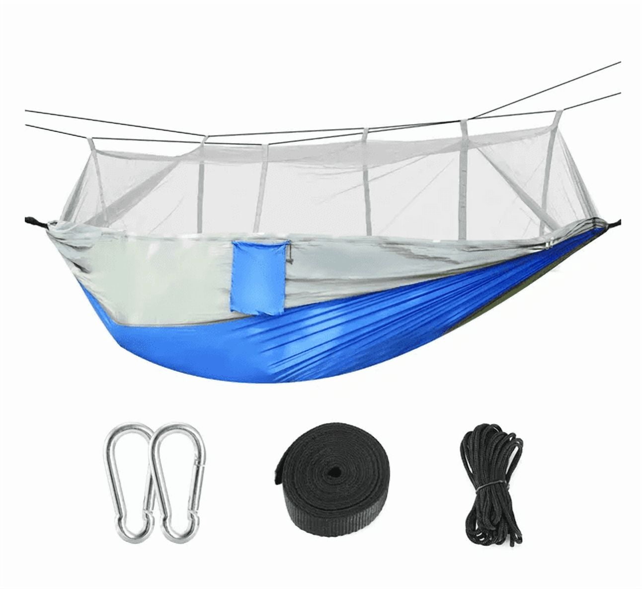 TENGDA Double Camping Hammock with Mosquito Net 660LBS Load Portable ...