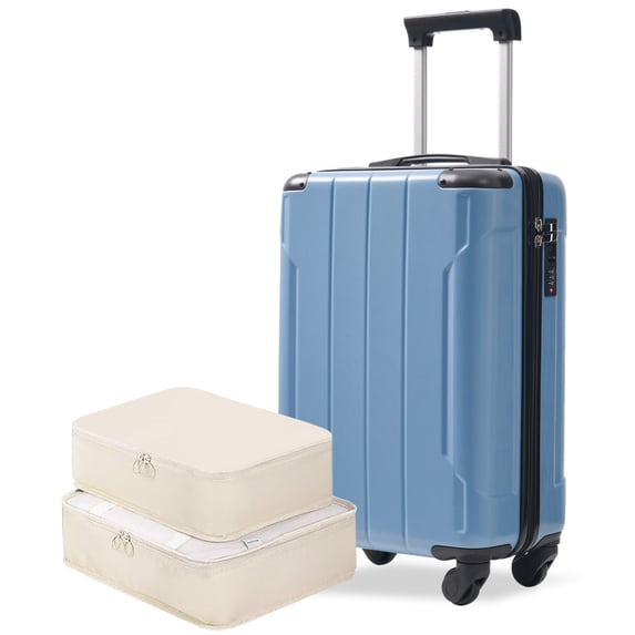 TENGDA Portable 20 Inch Carry-On Luggage with Spinner Wheels TSA Lock ...