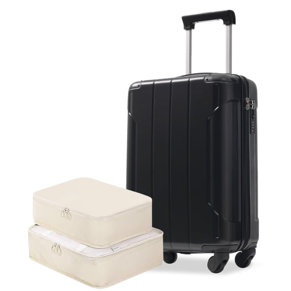TENGDA Travel Ready 20 Inch Carry-On Bag with TSA Lock Spinner Wheels ...