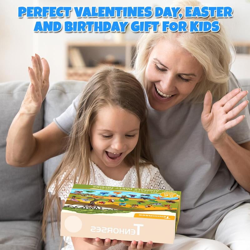 TENHORSES Animal Party Favors Building Set 26 Pack Educational Toy for ...