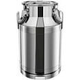 TENNIEX 40 Liters Milk Can, 10 Gallon Large Capacity Milk Jug Milk Pail ...