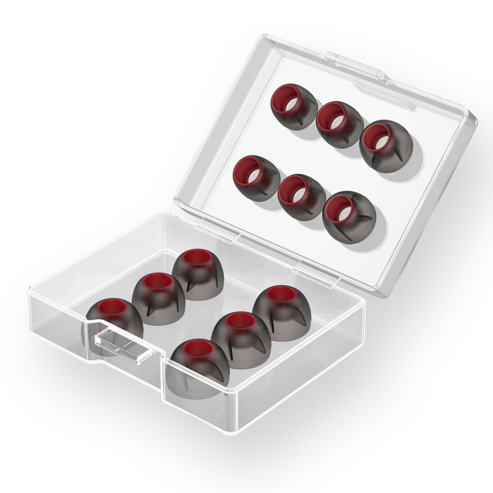 TENNMAK 9Pairs Turbo Whirlwind Silicone Eartips Earpads for Ear buds Earphones with S/M/L Size ...