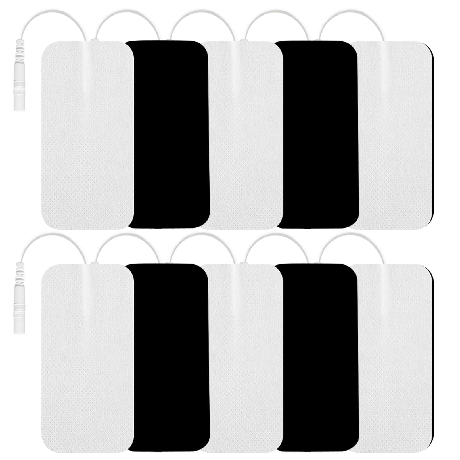 TENS Unit Replacement Pads, 10 Pcs Self-Adhesive Electrode Pads ...