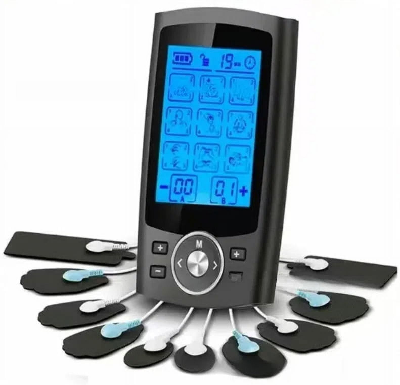 TENS meridian physiotherapy device 24-mode AB channel shoulder and neck ...