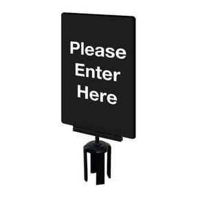 Enter Here Sign