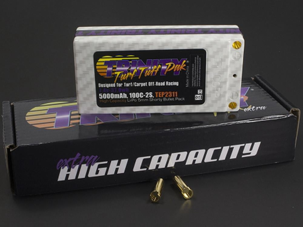 TEP2311 LiPo Turf Tuff Carpet Off-Rd 2S 7.4V 5000mAh - Walmart.com