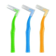 3612H GUM Proxabrush Go-Betweens Moderate Cleaner, Nylon Triangular ...