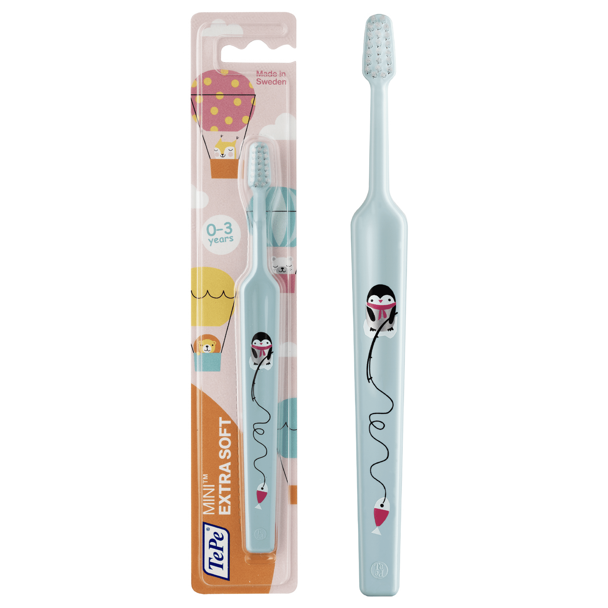 TEPE Mini Kids Toothbrush – Extra Soft Bristle, Small Manual Toothbrush ...