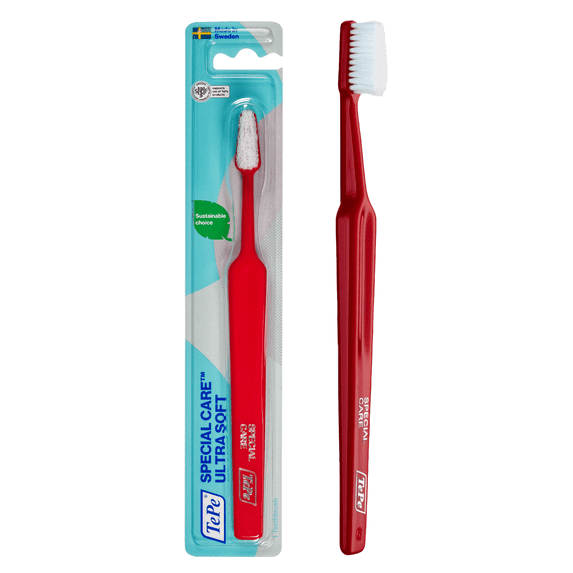 TePe Special Care Soft Toothbrush, 12,000 Ultra-Soft Bristles, Post ...