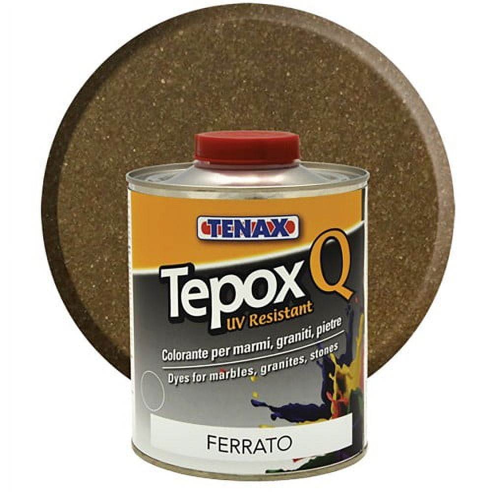 TEPOX Q STAIN FOR STONE .250 BROWN - Walmart.com